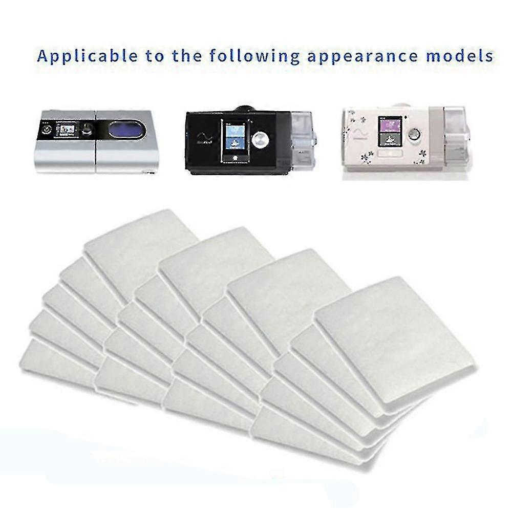10-100x Cotton Cpap Filters Disposable Replacement For Resmed Airsense ...