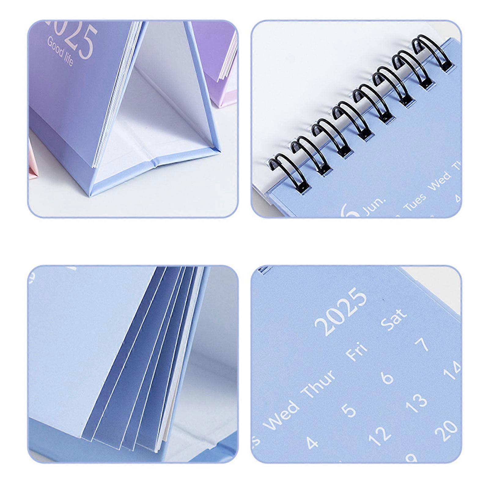 2025 Desk Calendar 2024-2025 Desktop Calendar Monthly Calendar English ...