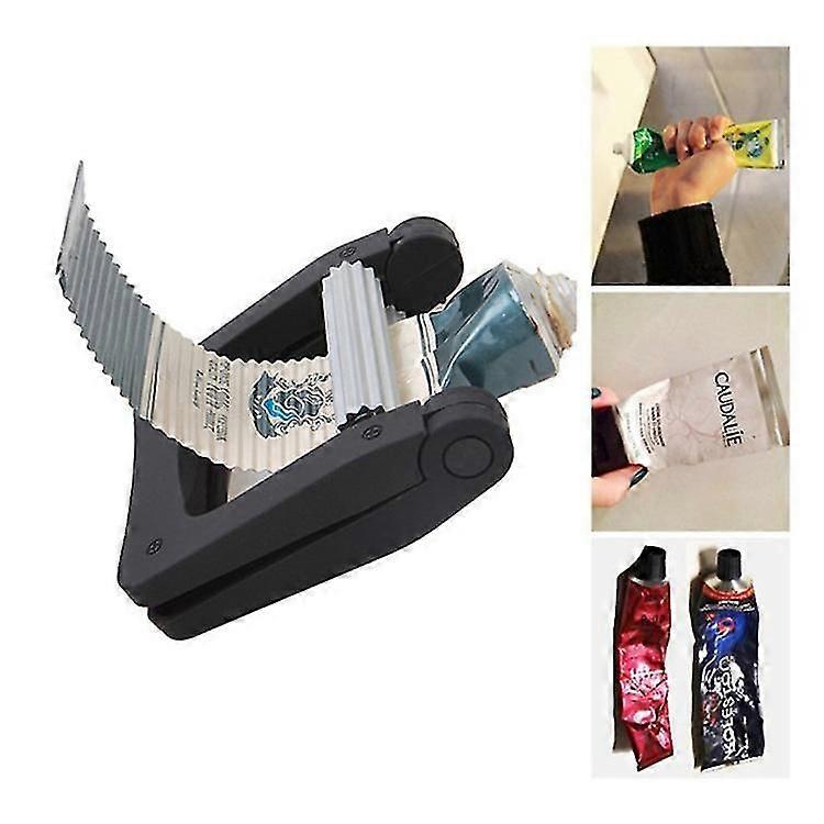 Black Roller Metal Tooth Paste Squeeze Tube Squeeze Dispenser Bathroom ...