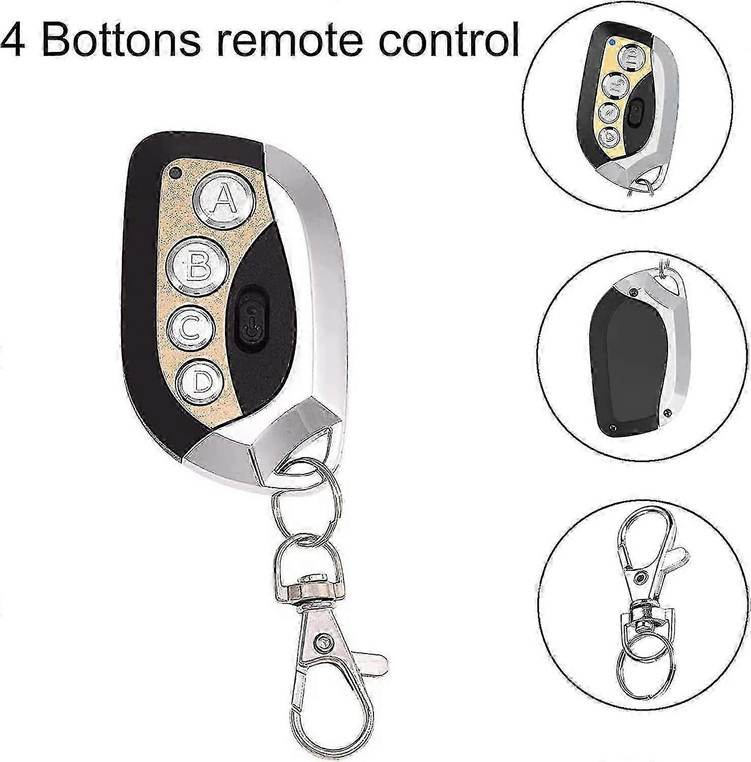 2026 Universal Remote Controls, Fixed Code, with 433.92MHz Frequency ...