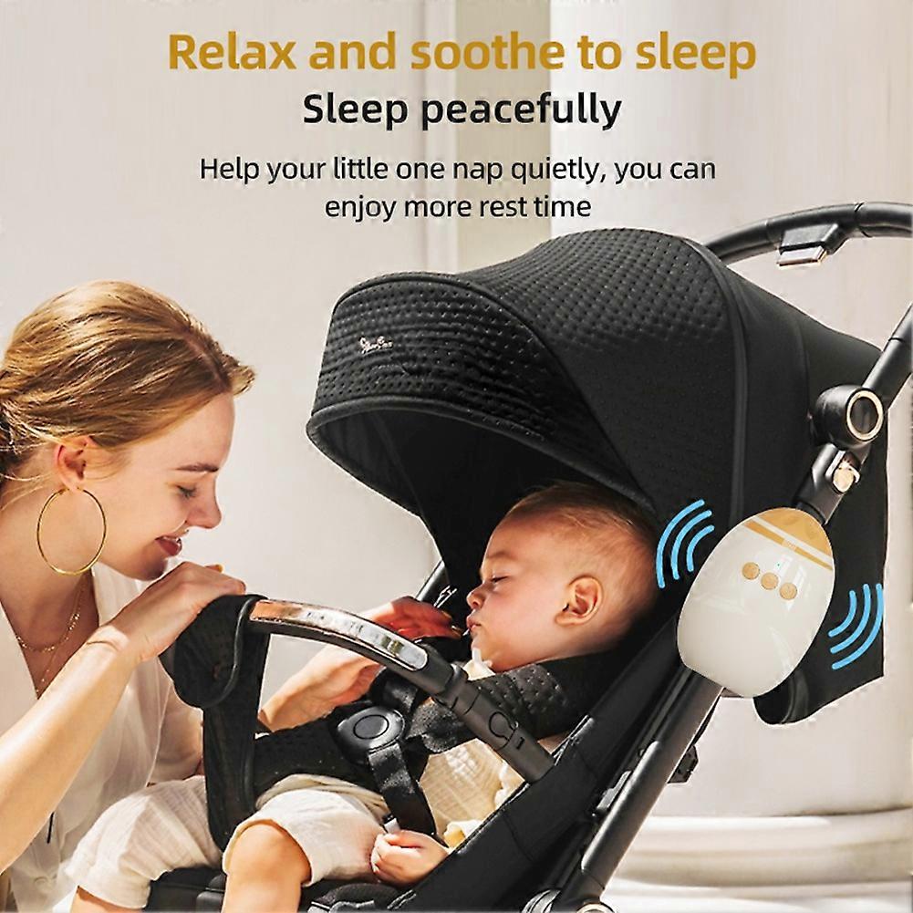 Automatic Infant Swing Sleep Soother with White Noise for Baby Stroller ...