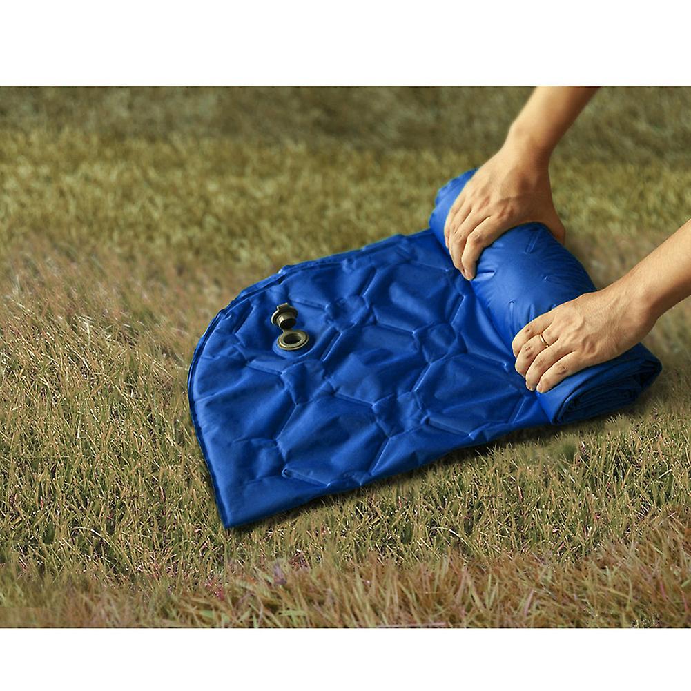 Outdoor sleeping pad camping inflatable mat with pillows travel mat ...