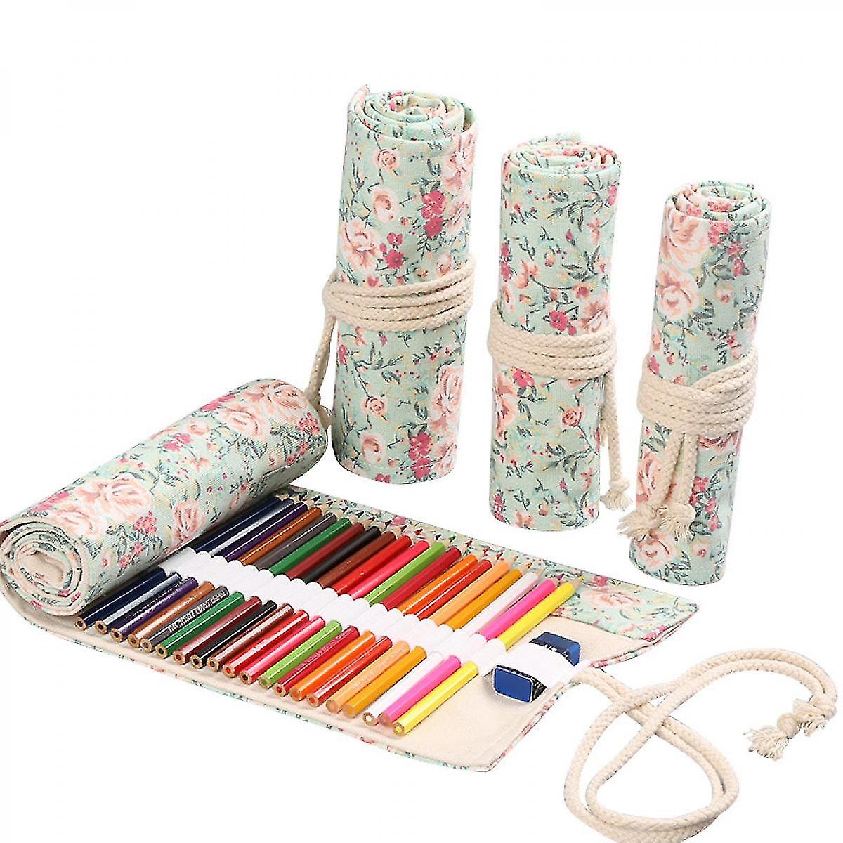 Veeki High Capacity Pencil Case- Multi-functional Stationery Pencil ...