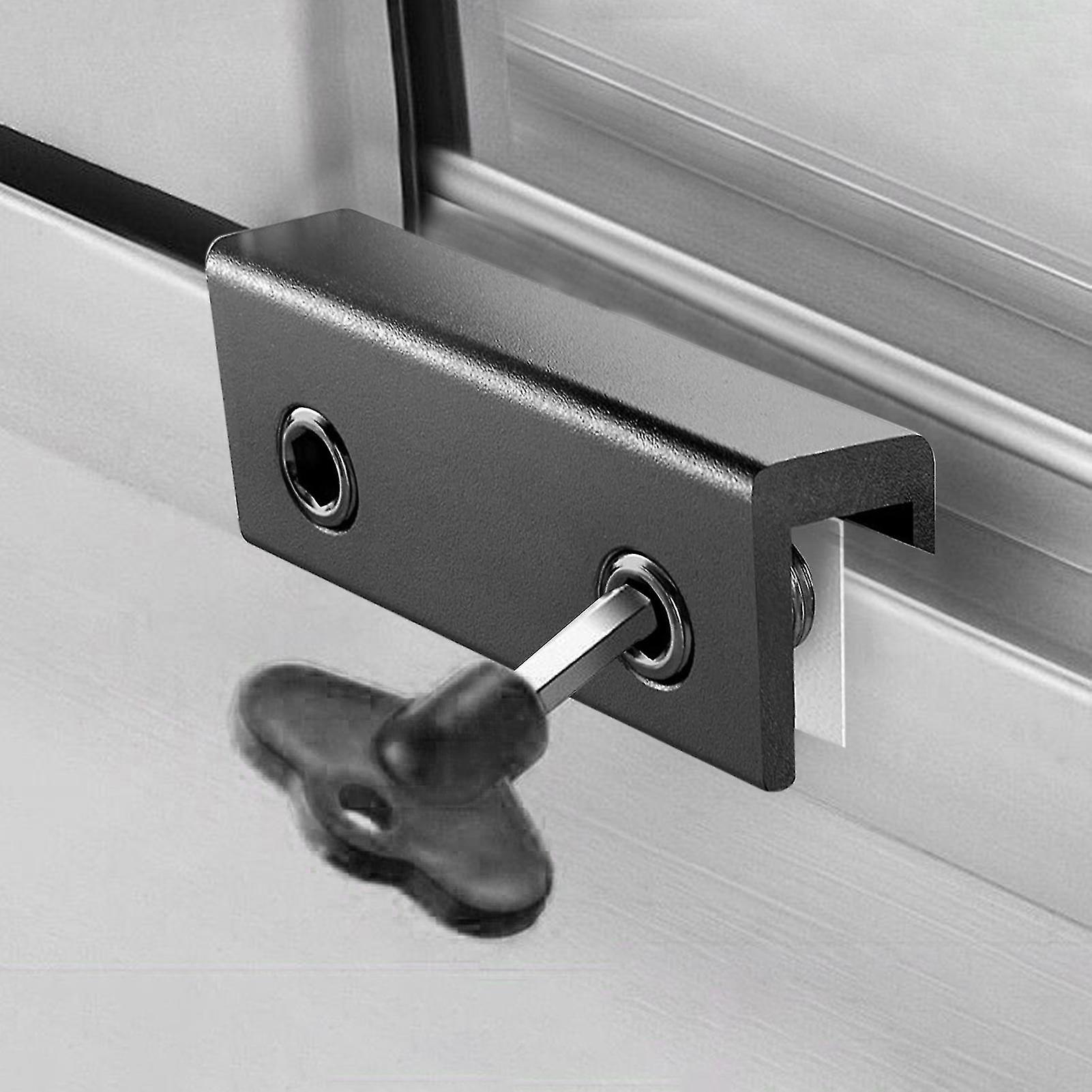 1 Set Window Limiter Sturdy Easy To Install Anti-theft Aluminum Alloy ...