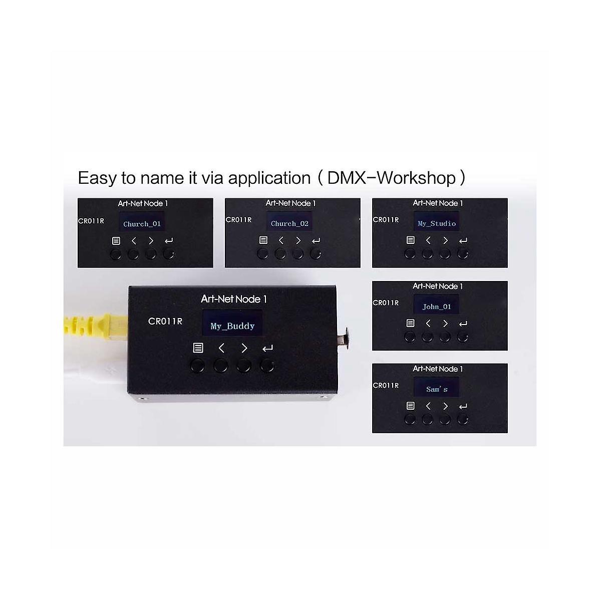 ArtNet Bi-Directional DMX Ethernet Lighting Controller Interface 1 ...