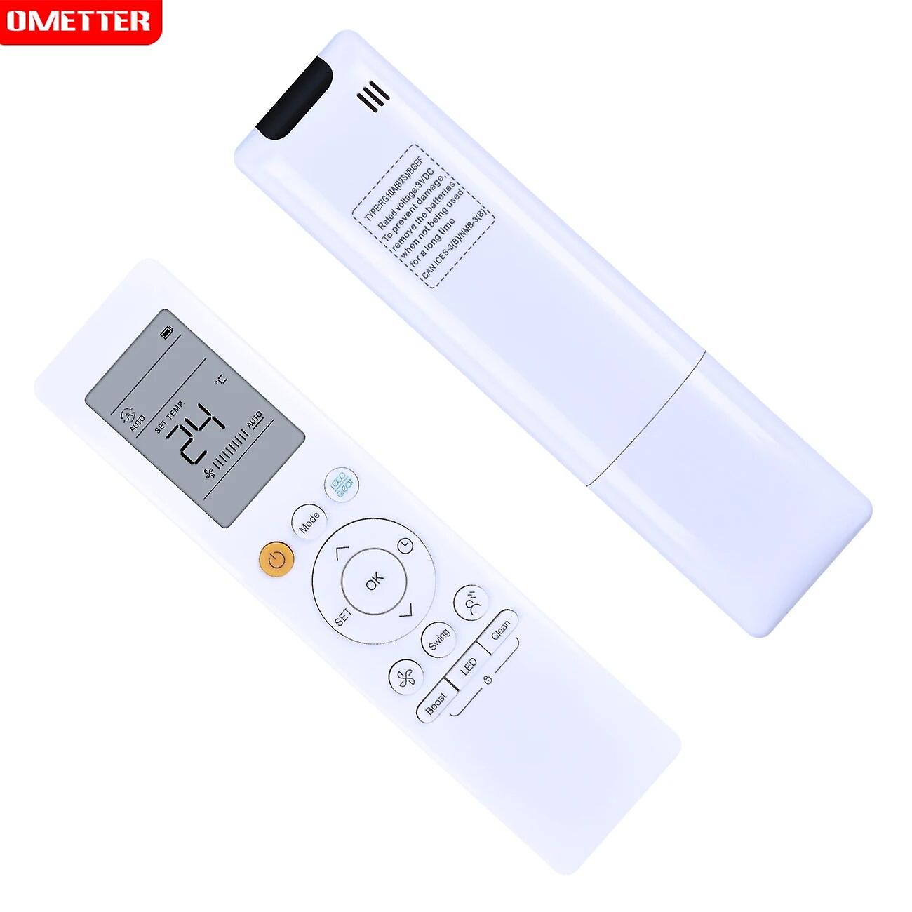 Remote Control Rg10a(b2s) Bgef For Midea Air Conditioner,rg10a(f2s/h2s/g2s/k2s)/bgefrg10a1(f2s ...