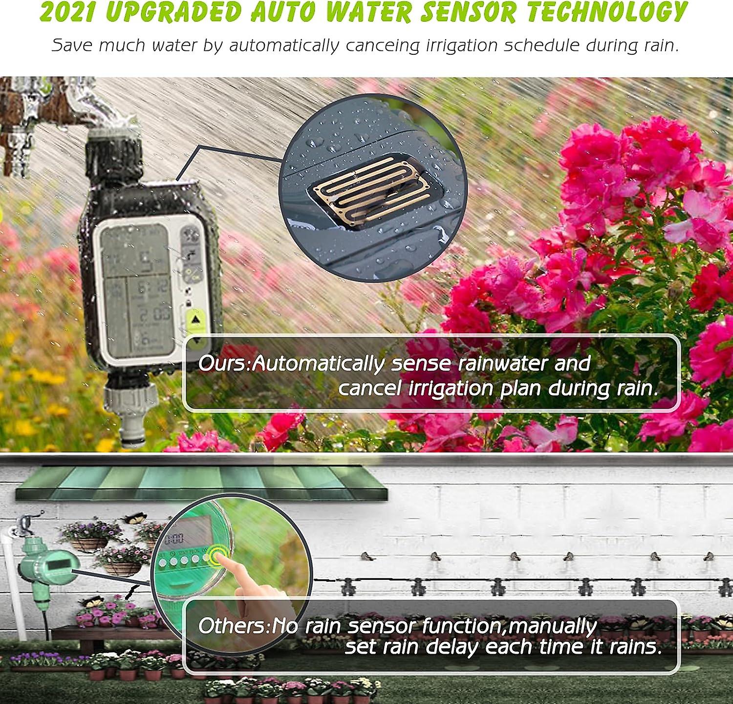 Automatic Water Timer Watering Timer for Garden Manual Control ...