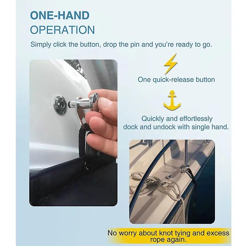 3/8-Inch Quick Release Boat Fender Holder Install Tool Kit Include ...