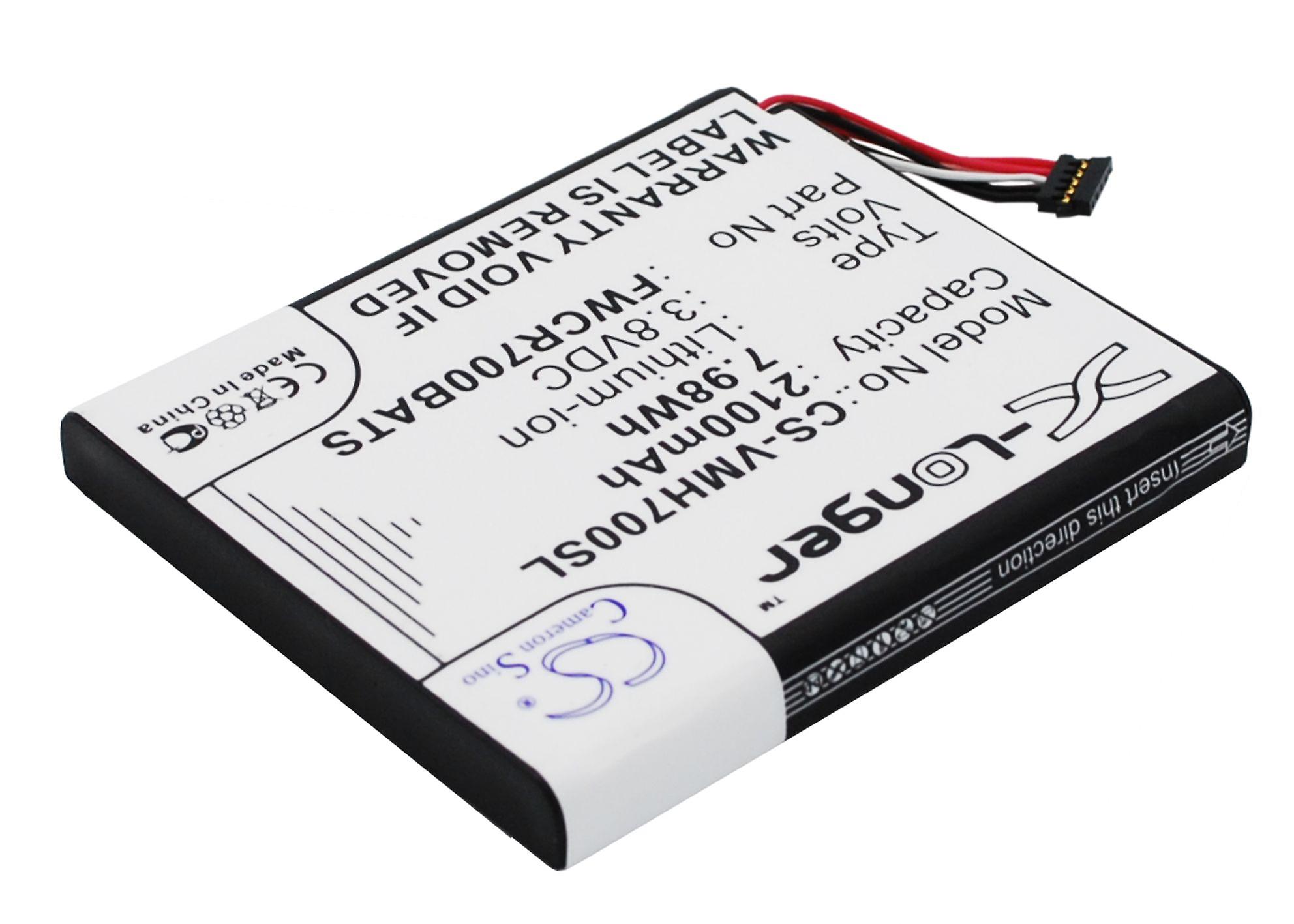 Battery for Verizon FWCR700BATS ICP565156A MHS800L Ellipsis Jetpack 4G ...