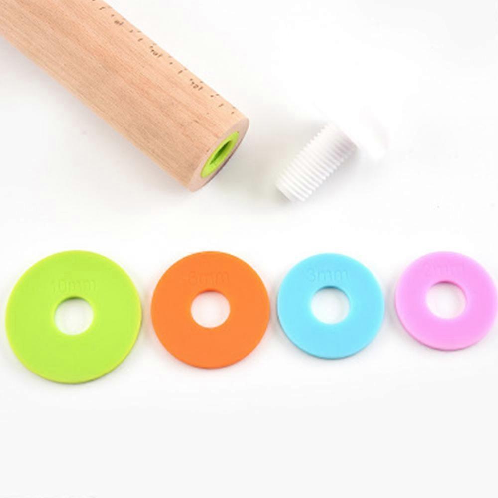 Small Beech Wood Rolling Pin + Color Box | rolling pin | Fruugo UK