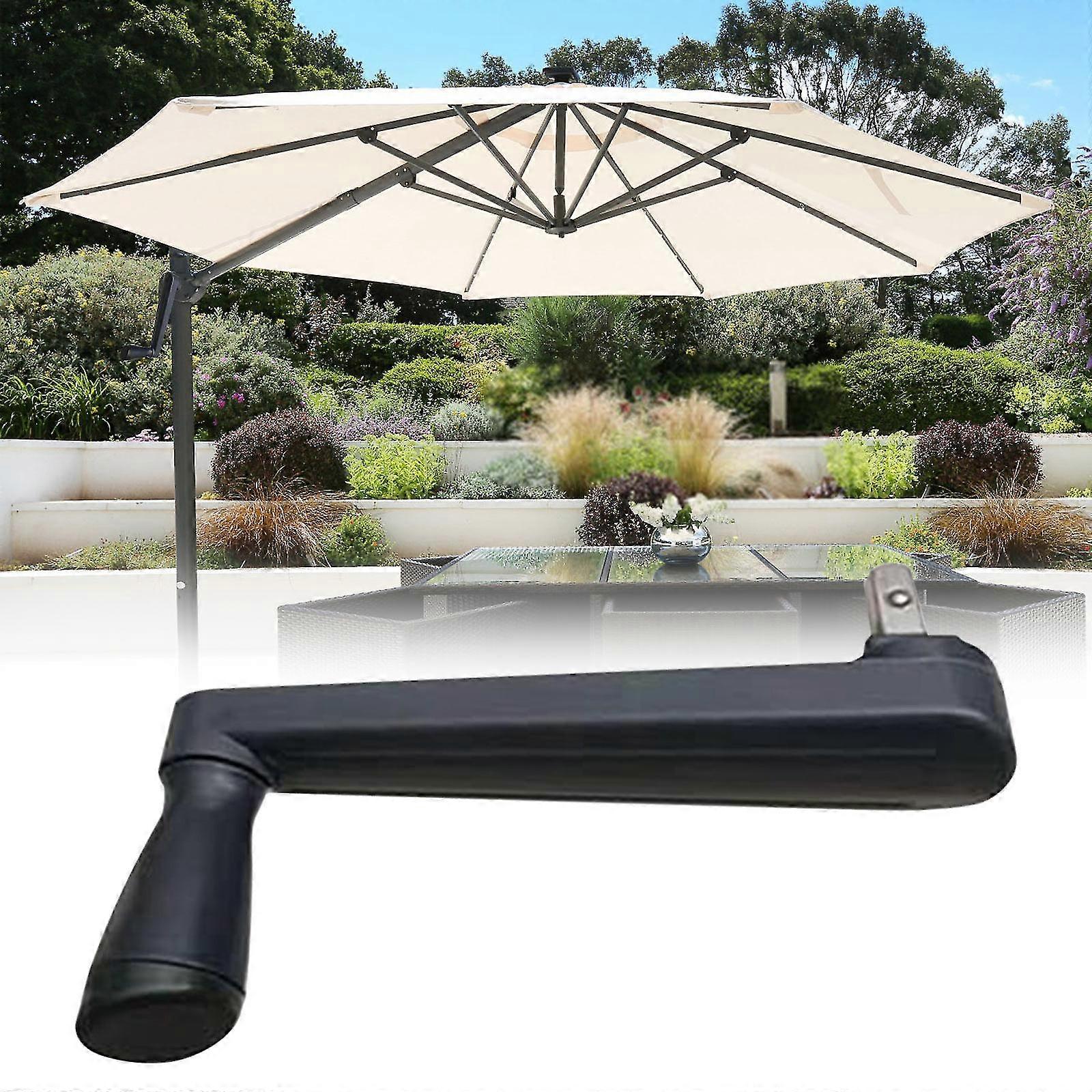 Patio Umbrella Accessories Outdoor Parasol Plastic Crank Handle Picnic ...