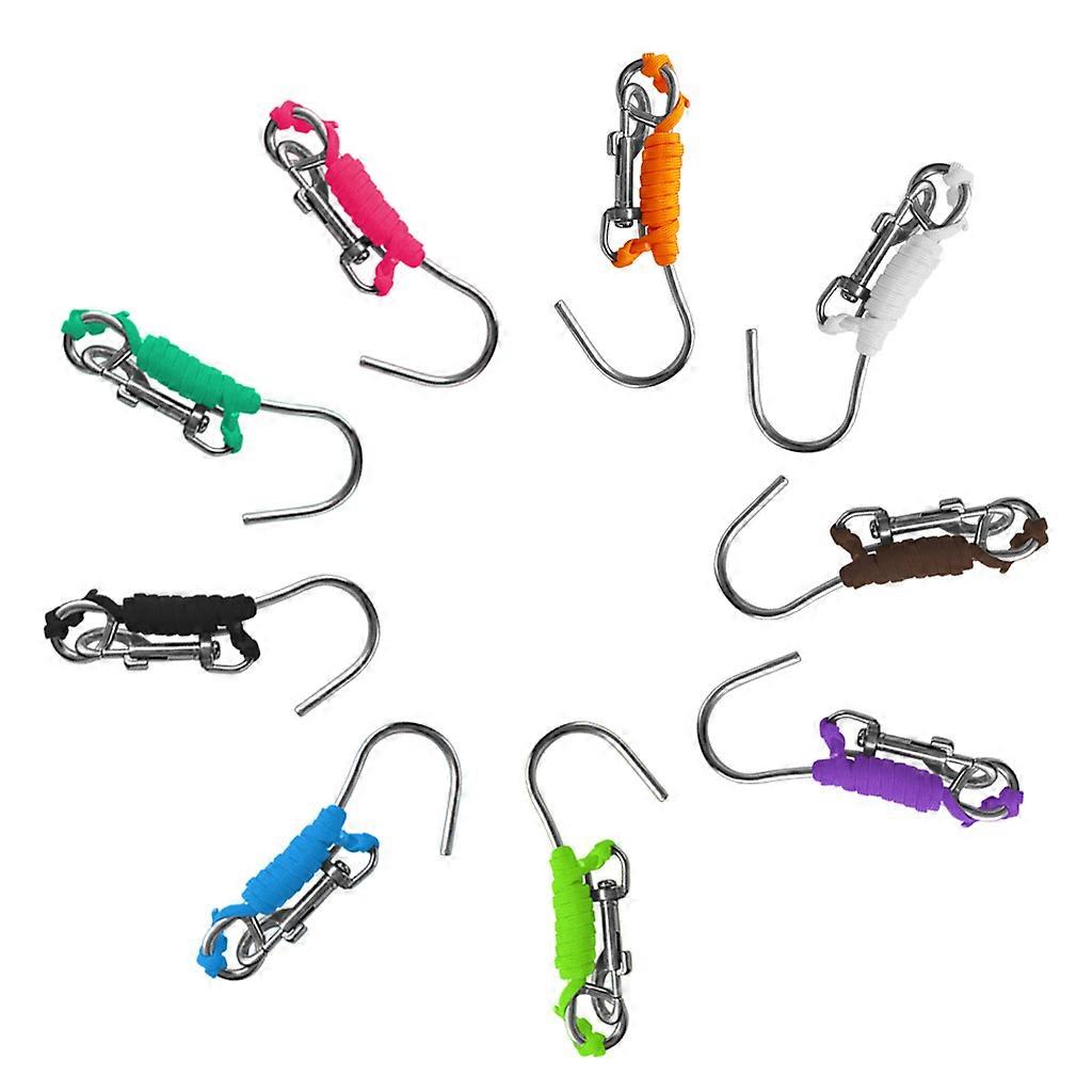 Scuba Diving Reef Drift Hook Stainless Steel Single Hook With Line And ...