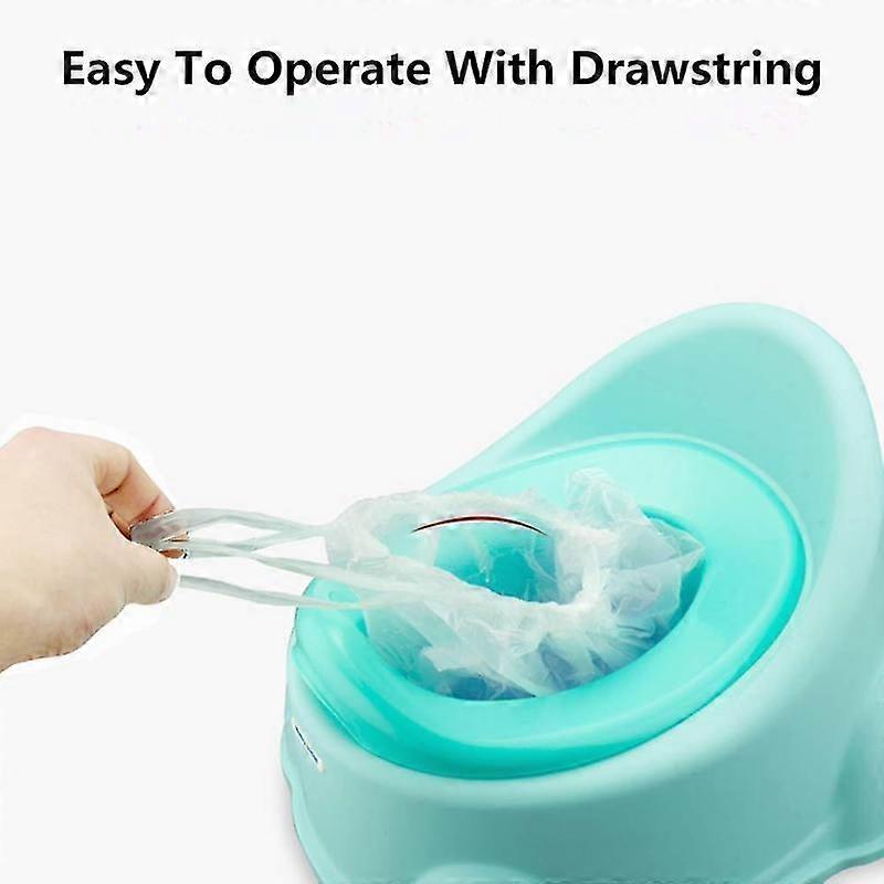 Barsinfi Potty Liners Disposable, 50 Pack Universal Travel Potty Bags ...