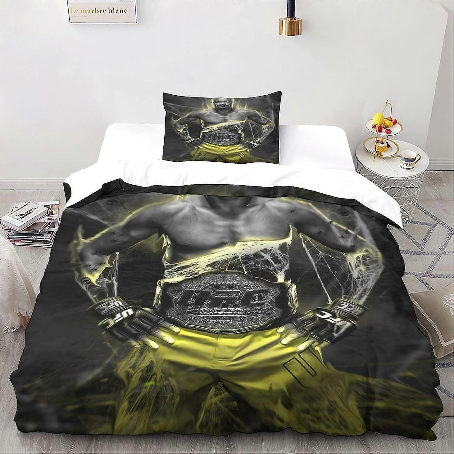 UFC One Piece MMA Duvet Cover, One Piece Fighter Bedding Set with ...
