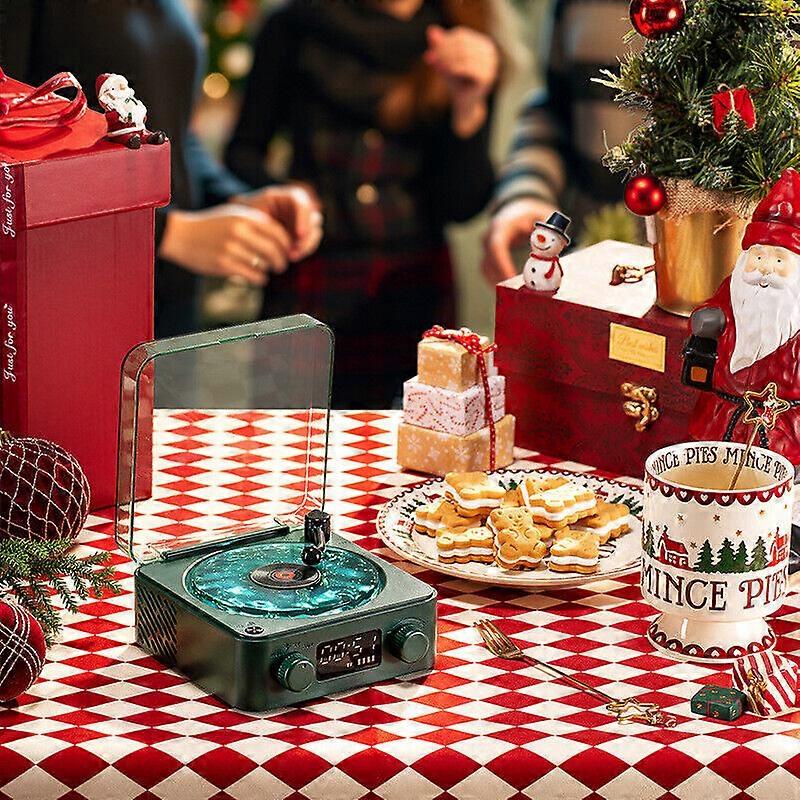 Lumena Lamp Record Player, Waves Vinyl Bluetooth Speaker with 4 Modes ...