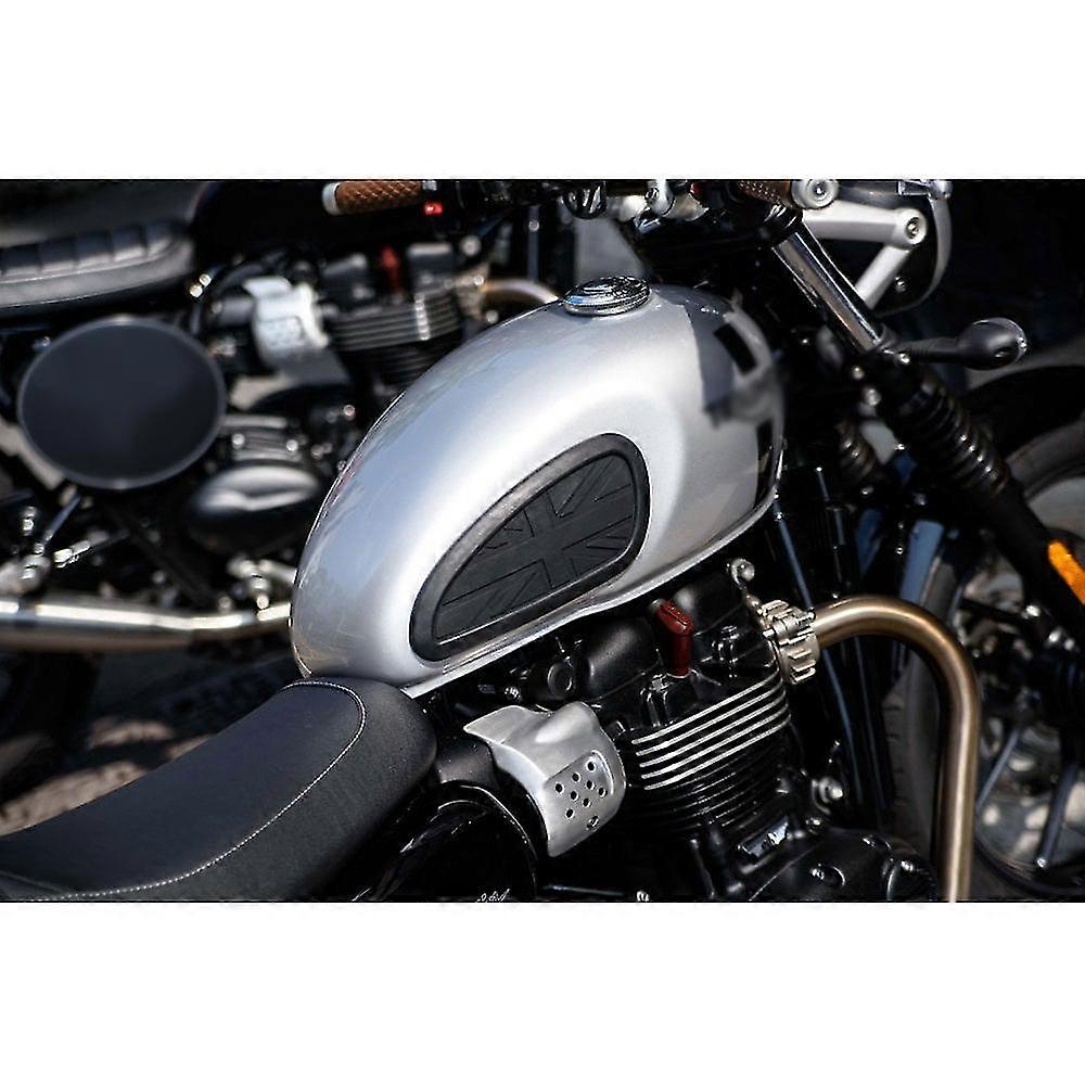 Motor Retro Cafe Racer Gas Fuel Tank Sticker Protector Sheath Knee Tank ...