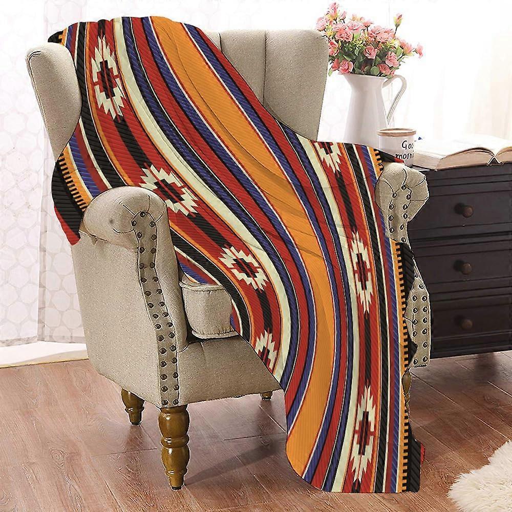 flannel Blankets,Red Pattern Joyful Colors Traditional Sadu Bedouin ...