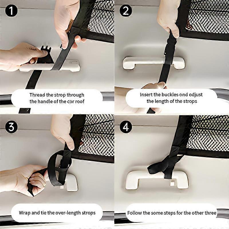 Car Ceiling Cargo Net Ceiling Mesh Net Storage Ceiling Storage With ...