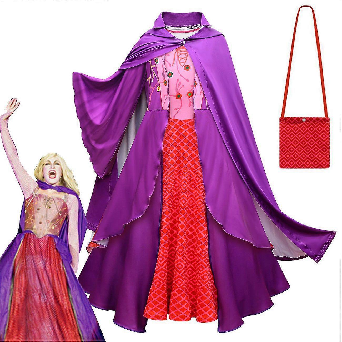 Sarah Sanderson Costume Kids Women Halloween Costume Girls Hocus Pocus ...