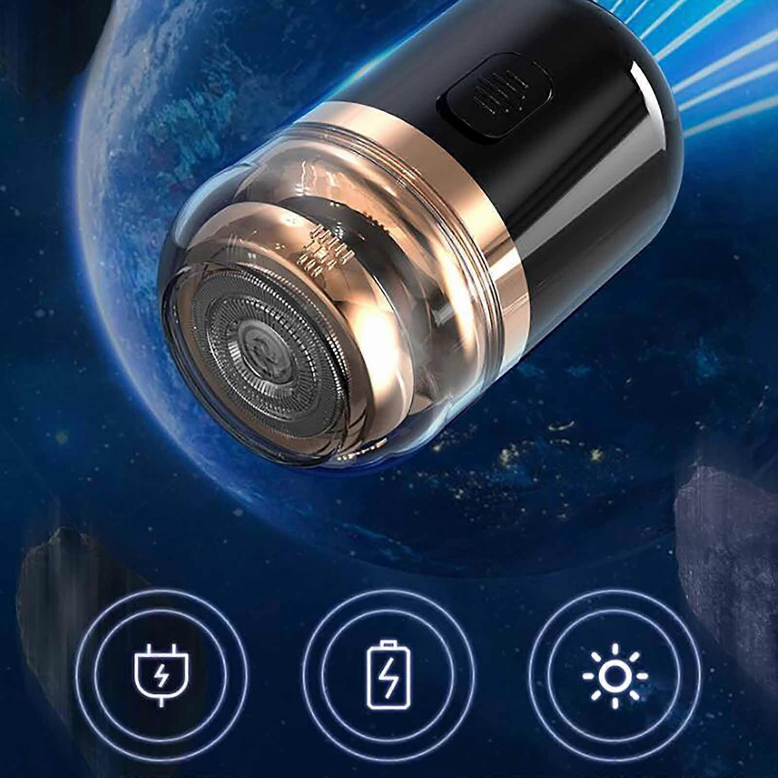 Two In One Mini Capsule Shaver Nose Hair Portable Rechargeable Shaver ...