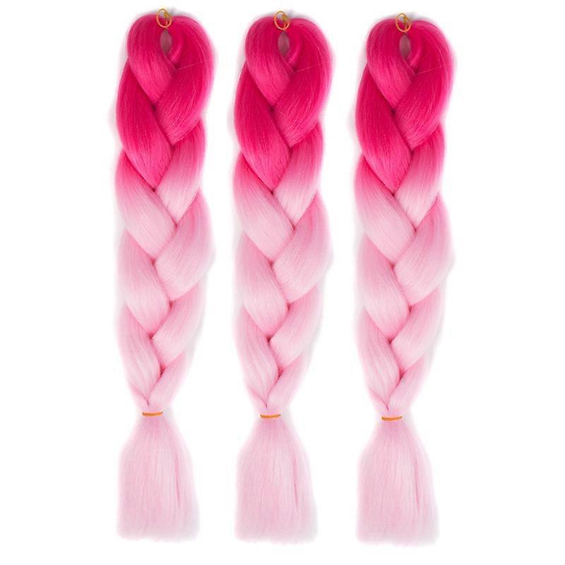 3 bundles Braiding Hair Pre Stretched Braiding Hair Extention Jumbo ...