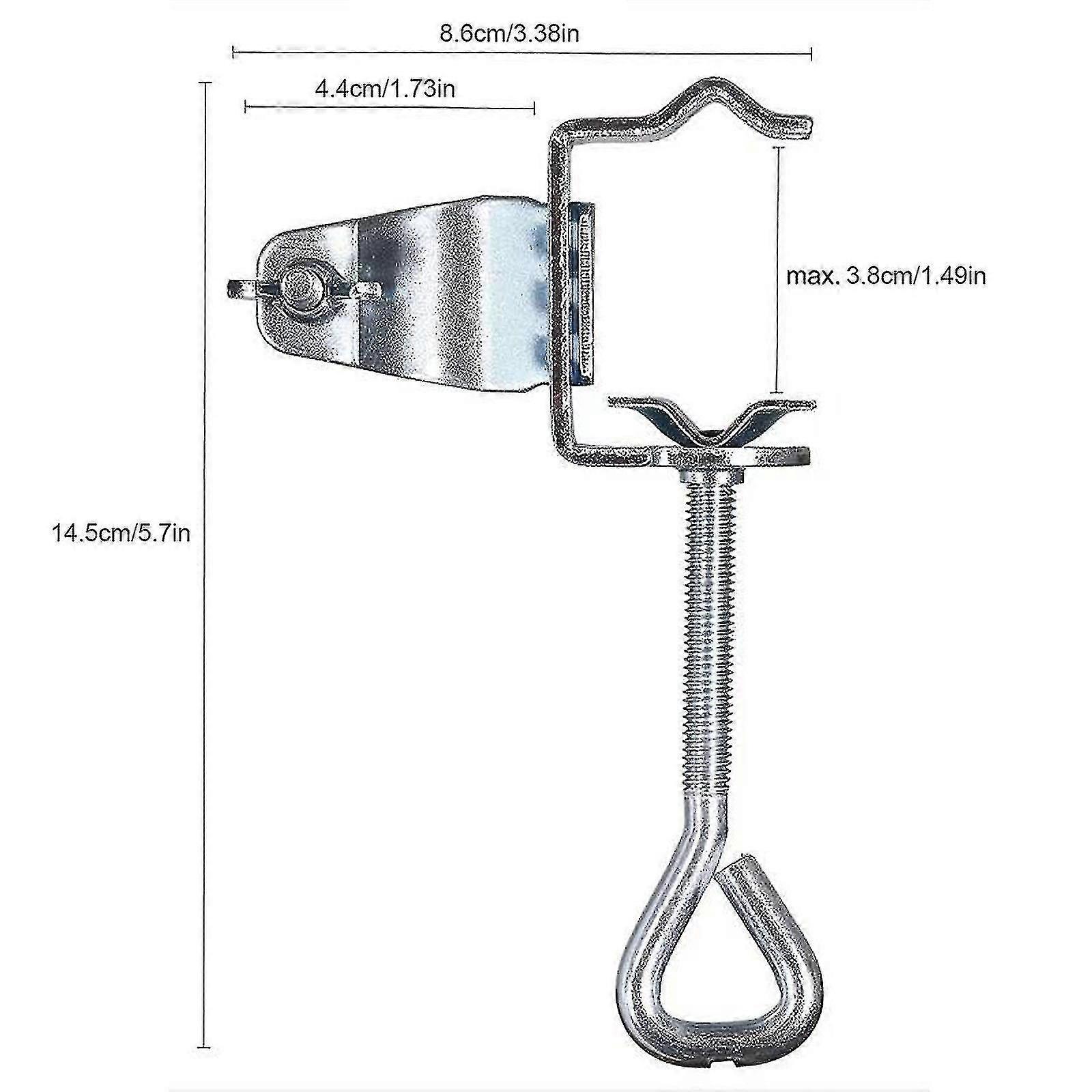 Sun Umbrella Fixing Clip Small Umbrella Clip Balcony Umbrella Bracket ...