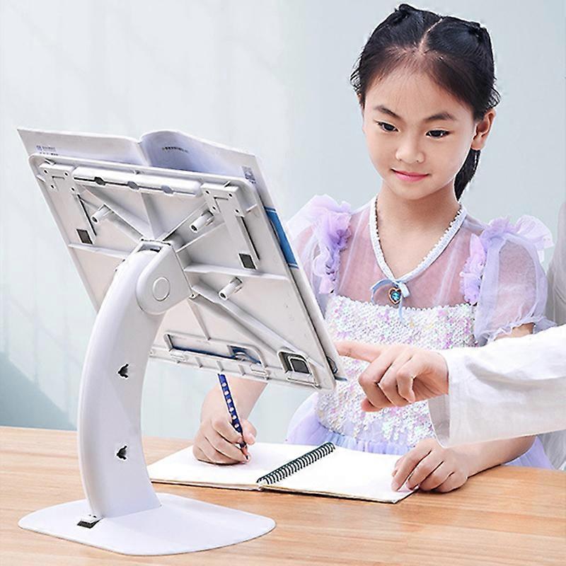 Desktop Book Stand Ergonomic Adjustable Foldable Multifunctional Book ...