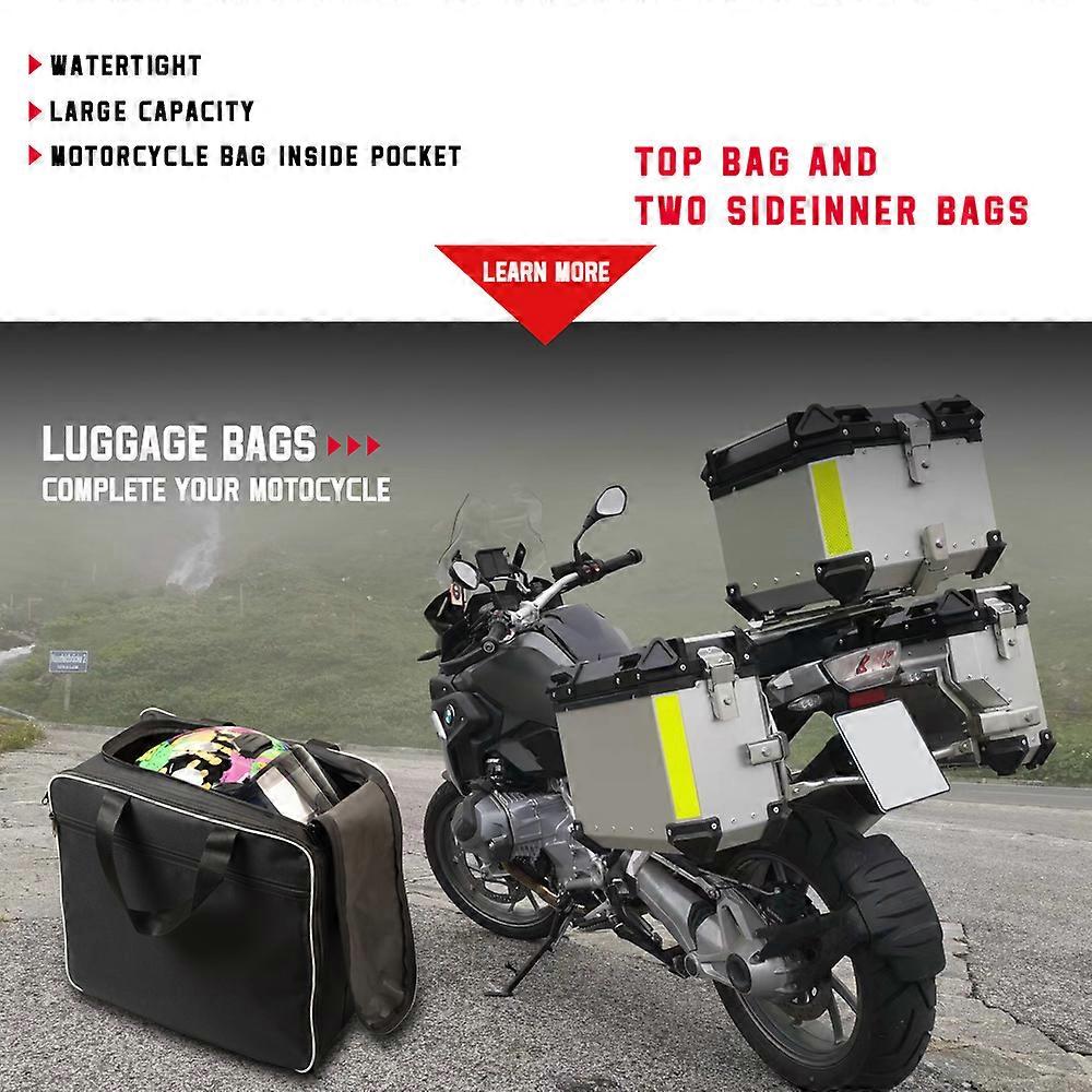 For BMW R1200GS Adv Black Inner Bags R 1200 GS Adventure WATER-COOLED ...
