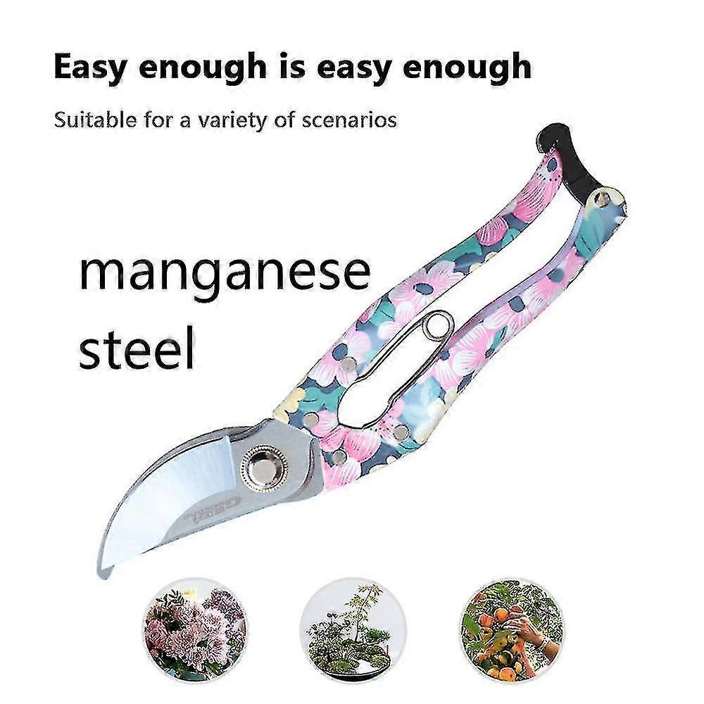 Floral scissors，Easy Garden Scissors For Women, Unique Handle Design ...