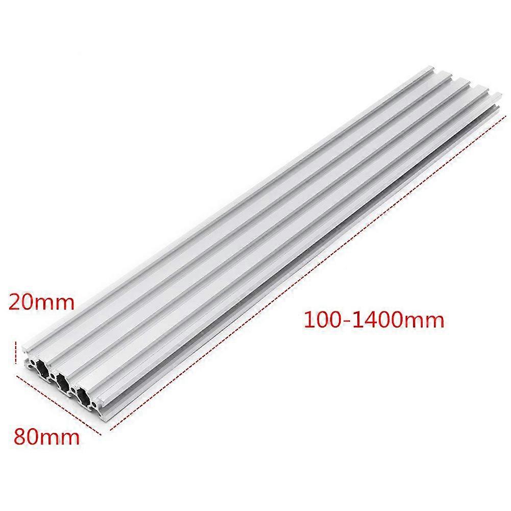 100% New Upgraded 2080 Aluminum Extrusions Aluminum Frame 20x20mm ...