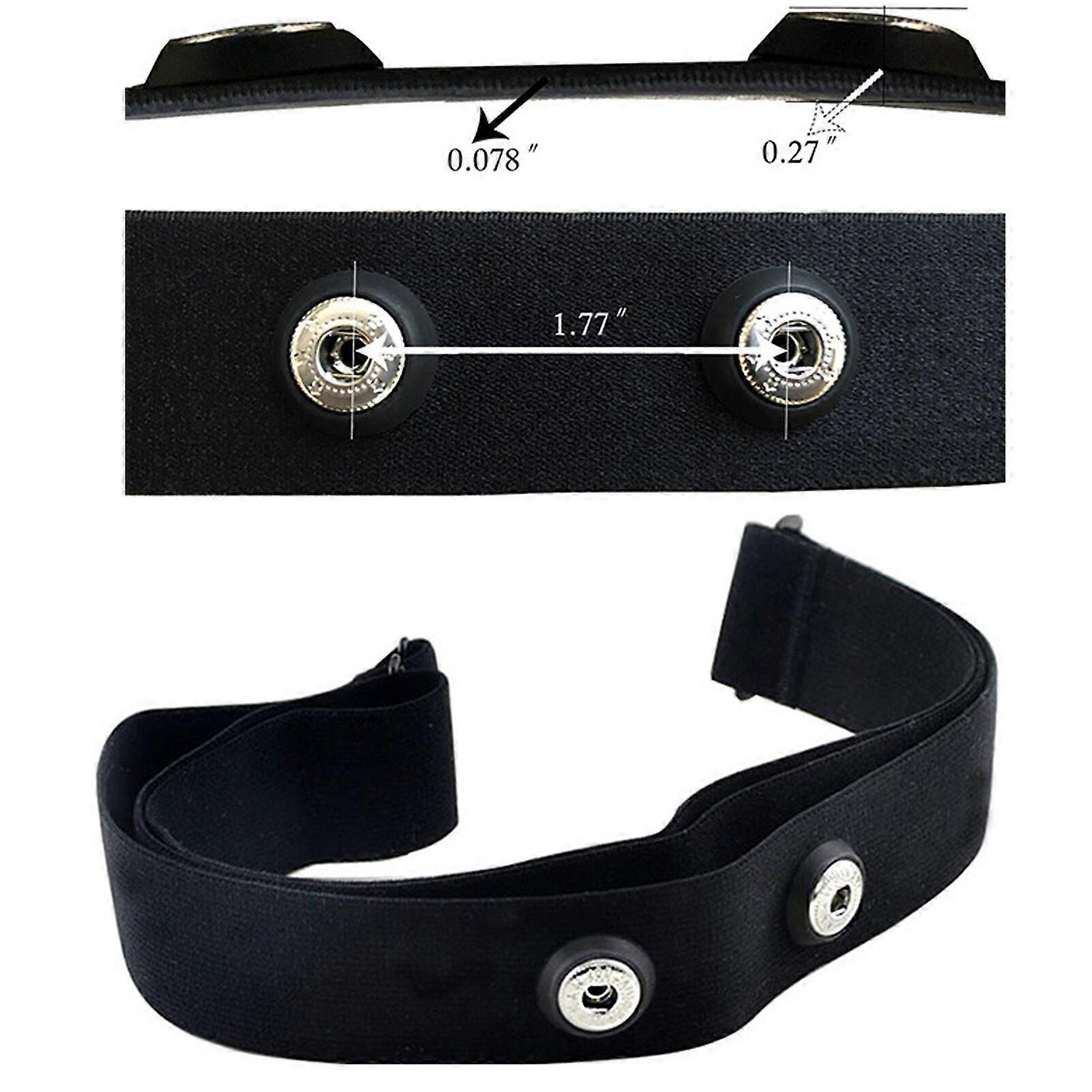 New Upgraded Heart Rate Belt Creative Gift Durable Chest Strap Heart ...