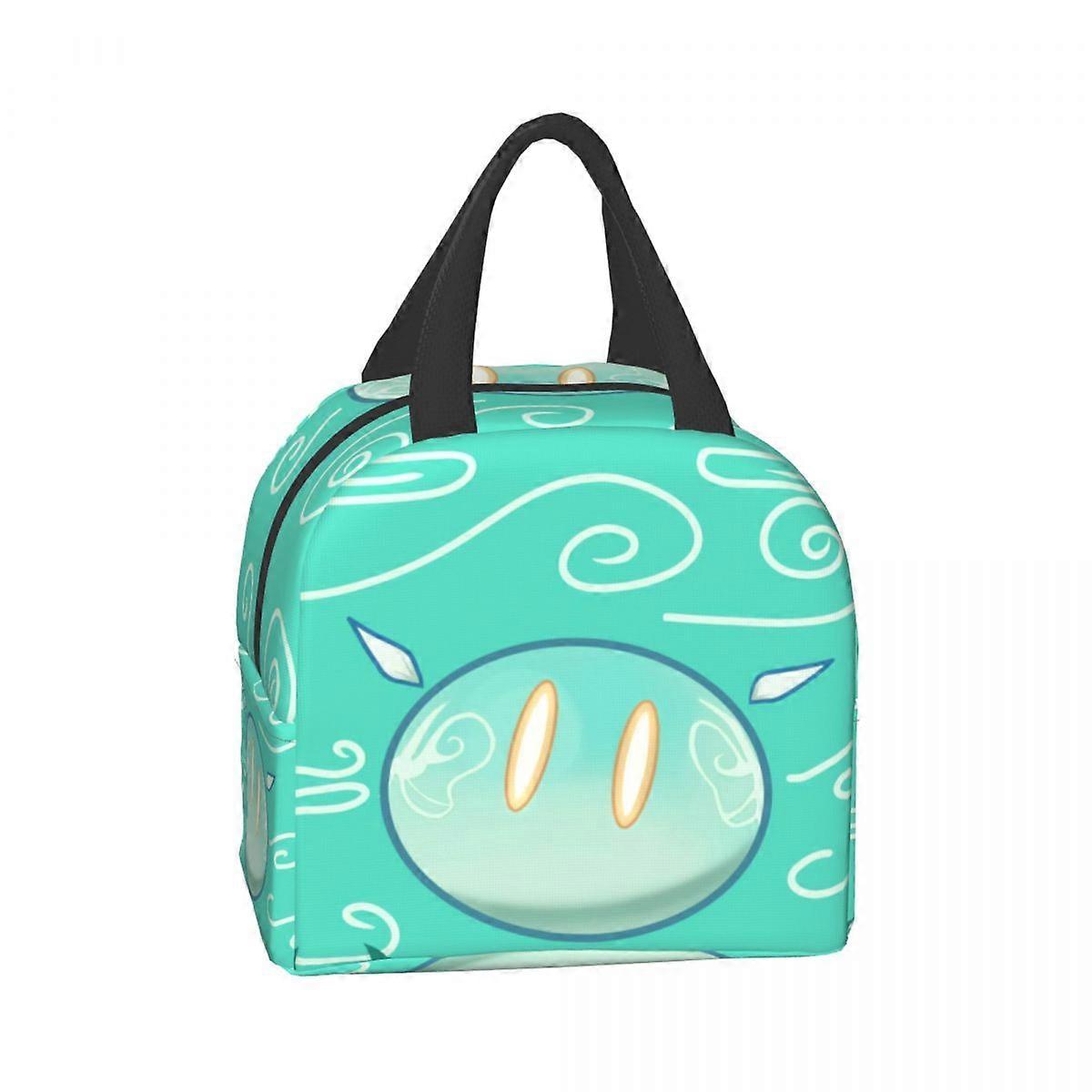 Anemo Slime Genshin Impact Insulated Lunch Tote Bag for Women Anime ...
