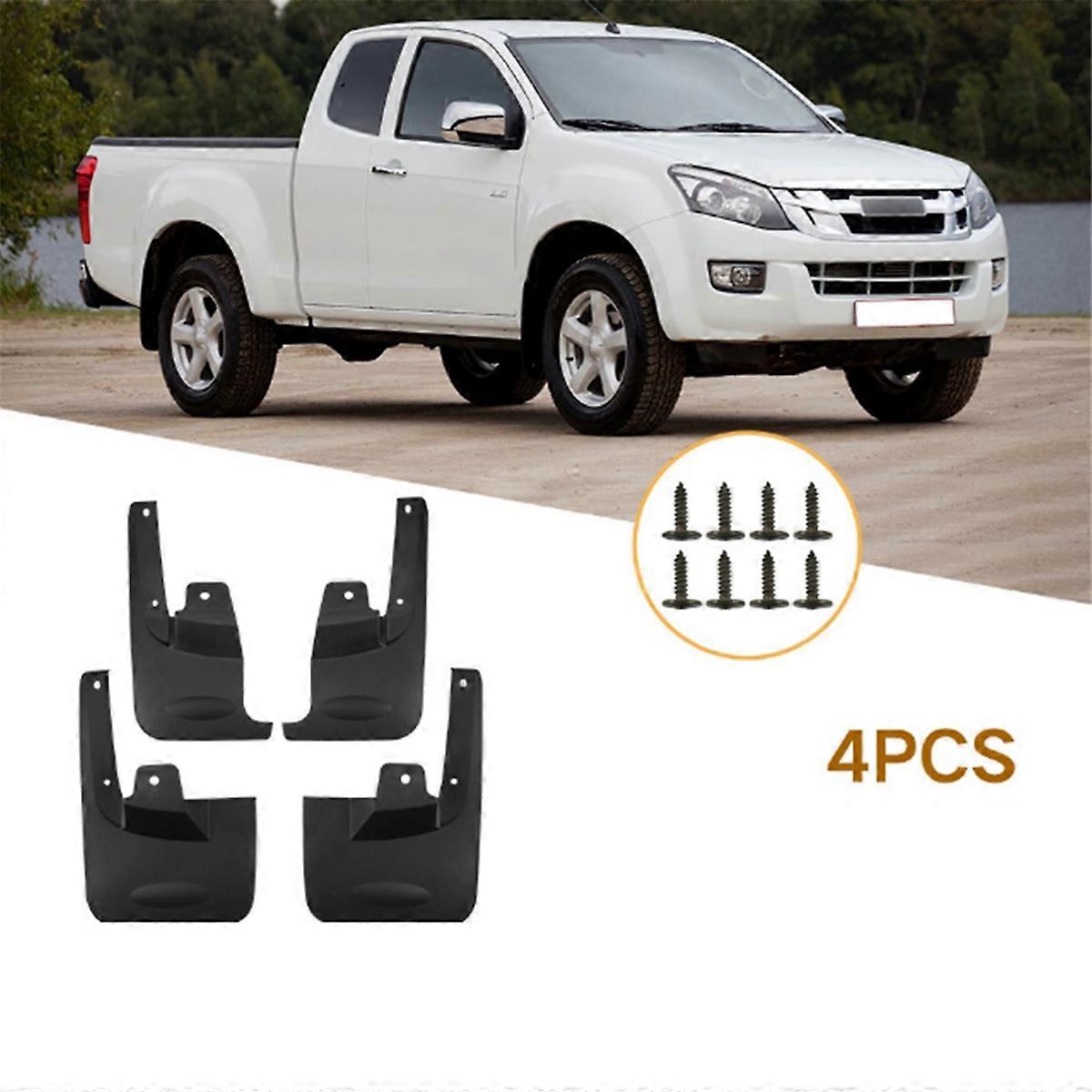 Car Mud Flaps for ISUZU D-MAX 2 Door 2010-2019 Fender Mud Guard Flap ...