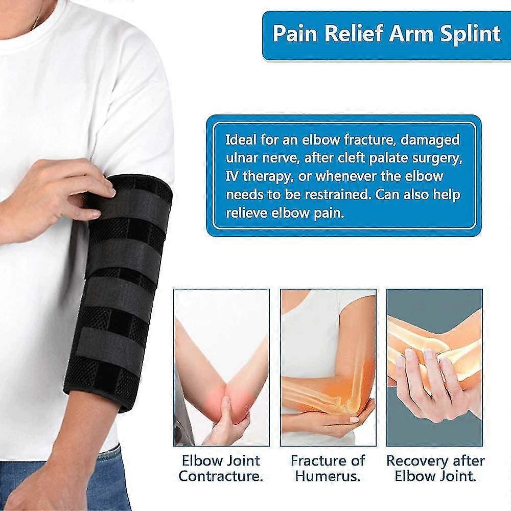 Armbågsstöd för Ulna Nerve Entrapment Cubital Tunnel Elbow Stöd Splint ...