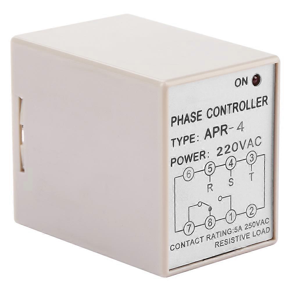 APR-4 Phase Loss Reverse Protection Relay Phase Sequence Controller 10A ...