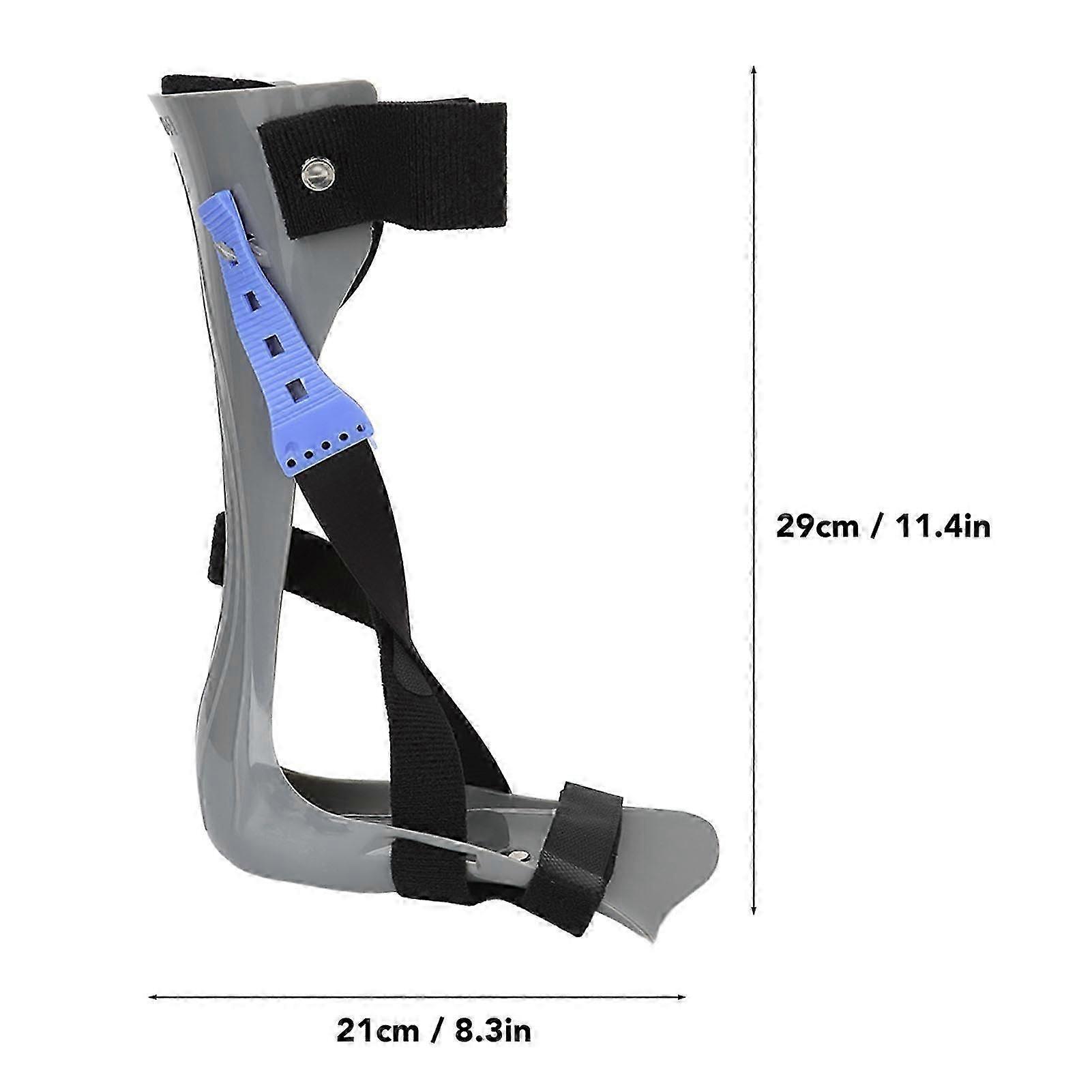 Foot Drop Brace Elastic Straps Ankle Foot Orthosis Posture Correct Half ...