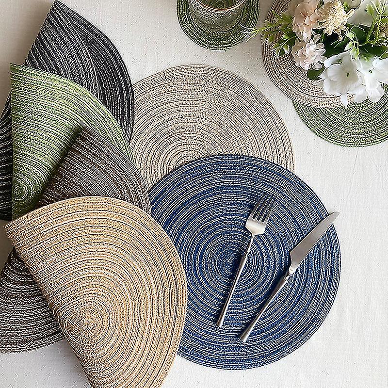 Hand Braided Round Rug For Bedroom Bathroom Kids 60x60cm | Fruugo UK