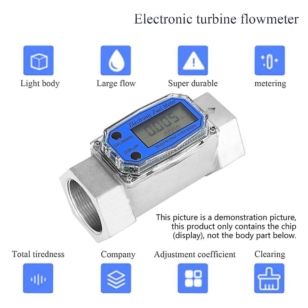 Digital Flow-meter Display Chip Water Die Sel Gasoline Methanol ...