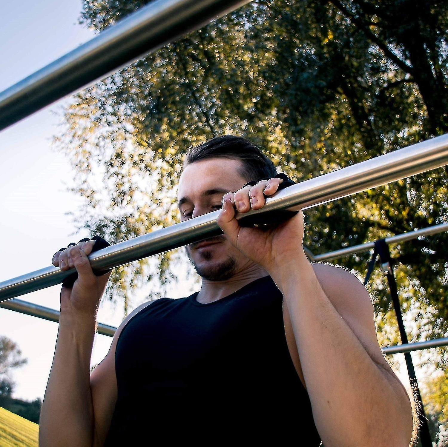 Palm Guard In Neoprene With Pain Buffer For Weightlifting Black | Fruugo UK