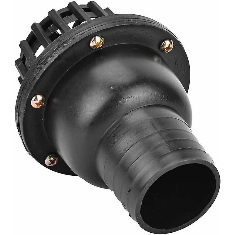 Water Valve - Water Pump Foot Valve Black PVC Low Pressure Flat Check ...