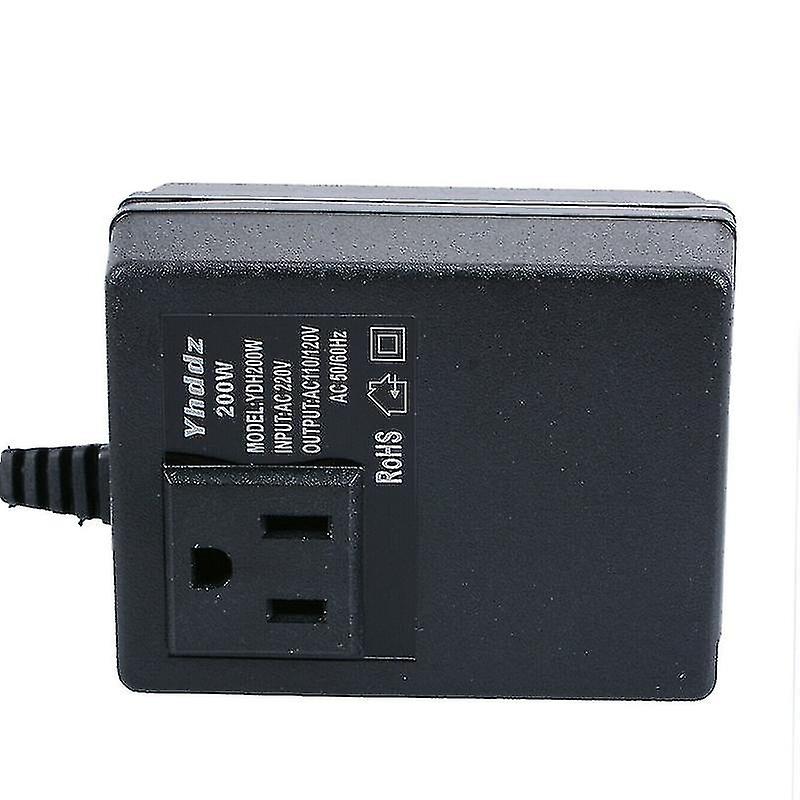 200w Transformer 220v To 110v/ 110v To 220v Us/european Plug Voltage ...