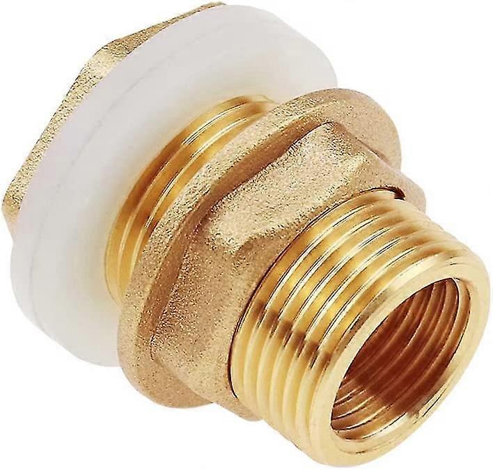 2pcs Dn20 3/4 Brass Water Tank Water Hose Fitting Adapter Faucet Rain ...