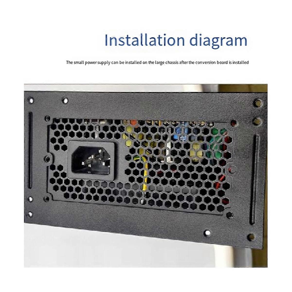 ATX Power Supply to SFX Power Supply Bracket SFX Power Supply to ATX Power Supply Fixed Chassis ...