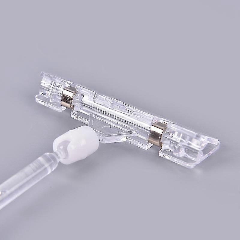 Plastic Shelf Clamp Price Label Tag Advertising Clips Holders Sign ...