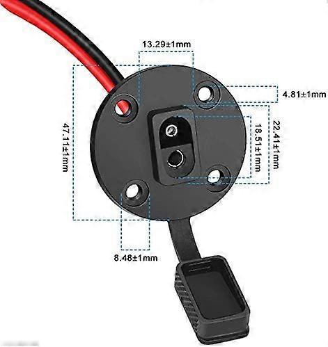 SAE Cable,Solar Weatherproof SAE Socket Sidewall Port,SAE Quick Connect ...