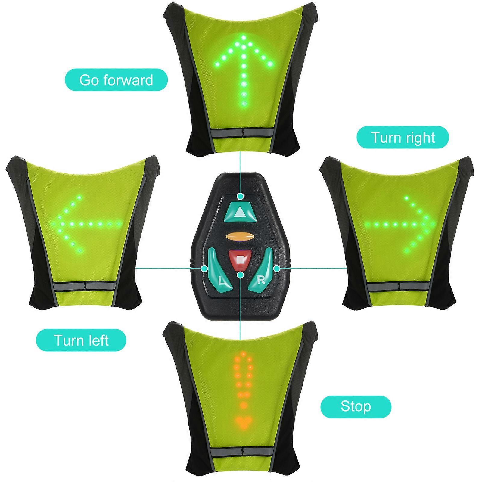 Turn Signal Wireless Remote Control for Reflective Vest Backpack for ...