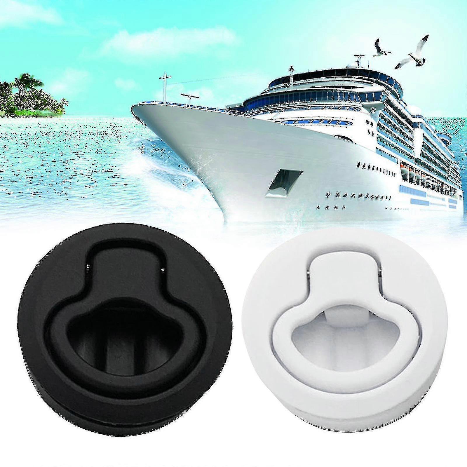 2" Round Locking Flush Pull Latch Replacement Plastic For Rv Marine ...