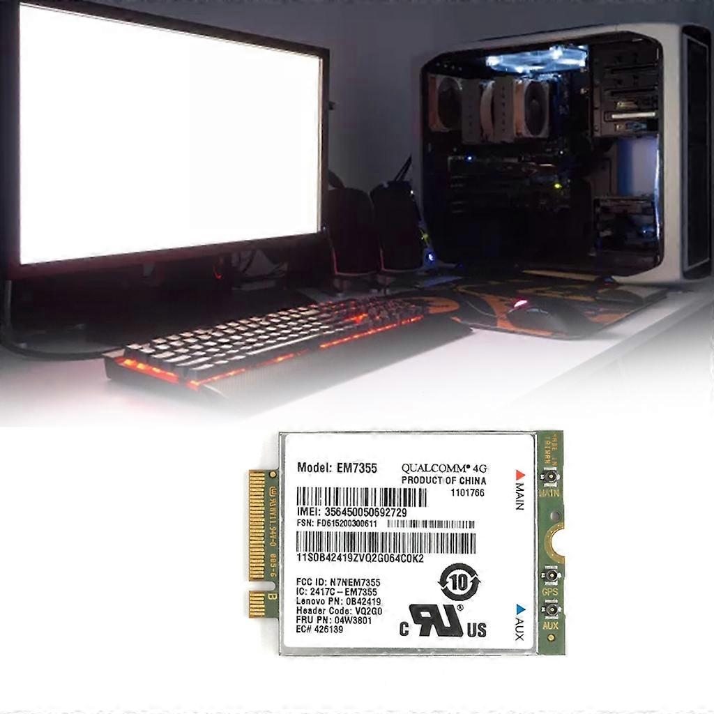 4G Card Module EM7355 Gobi5000 WWAN PCIe Wireless AirPrime ...
