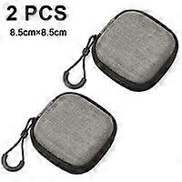 2 Pack Earphone Earbuds Headset Headset Carry Case Holder Mini Storage ...