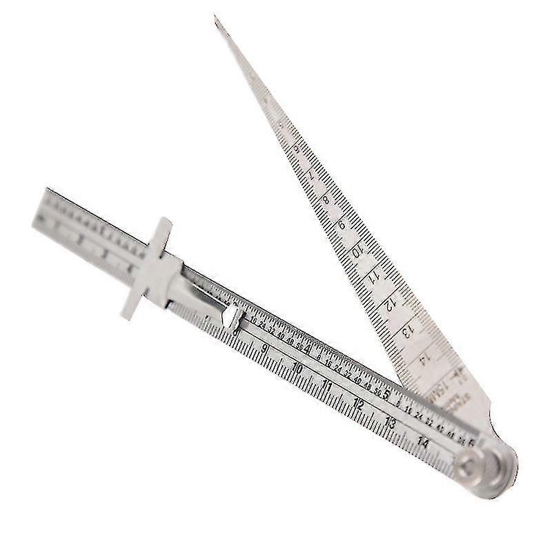 Taper Gage Gauge Welding Gauge Test Stainless Steel Depth Ruler Inch ...